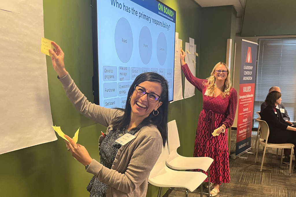 On Board - Leadership Center of Arlington